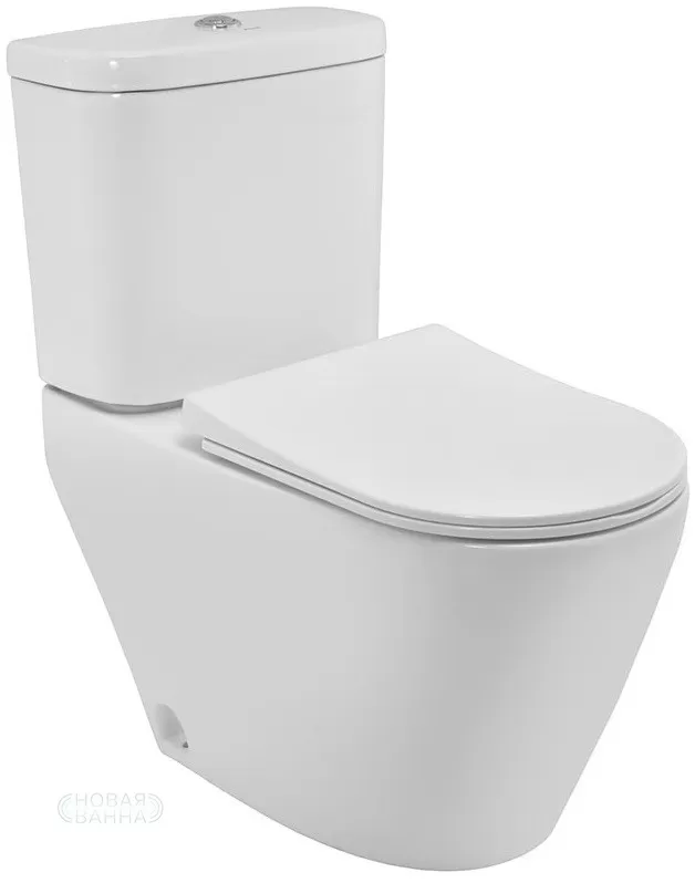 Унитаз-компакт Jaquar Vignette VGS-WHT-81751P180UFSM 41x72 сиденье ...